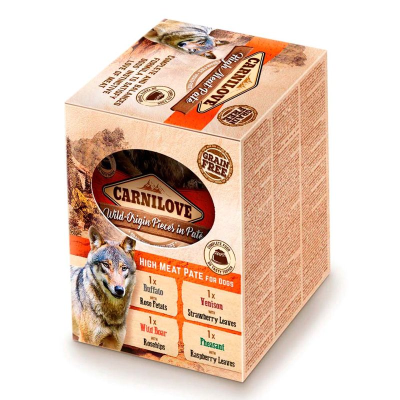 Carnilove Koiran märkäruokapatee, lajitelma